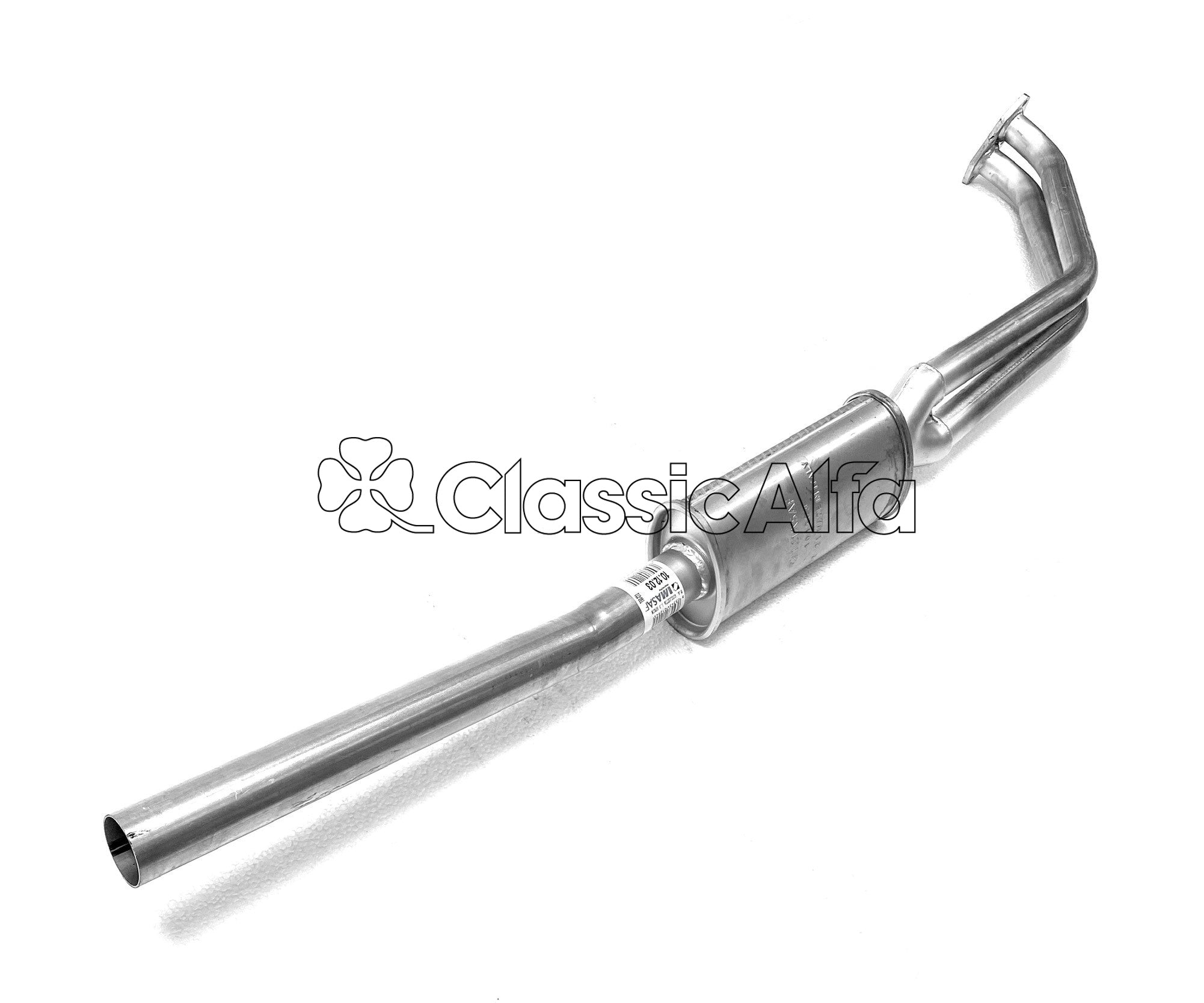 750-072 FRONT EXHAUST SECTION 750 & EARLY 101 SERIES - 4 BOLT MANIFOLD ...
