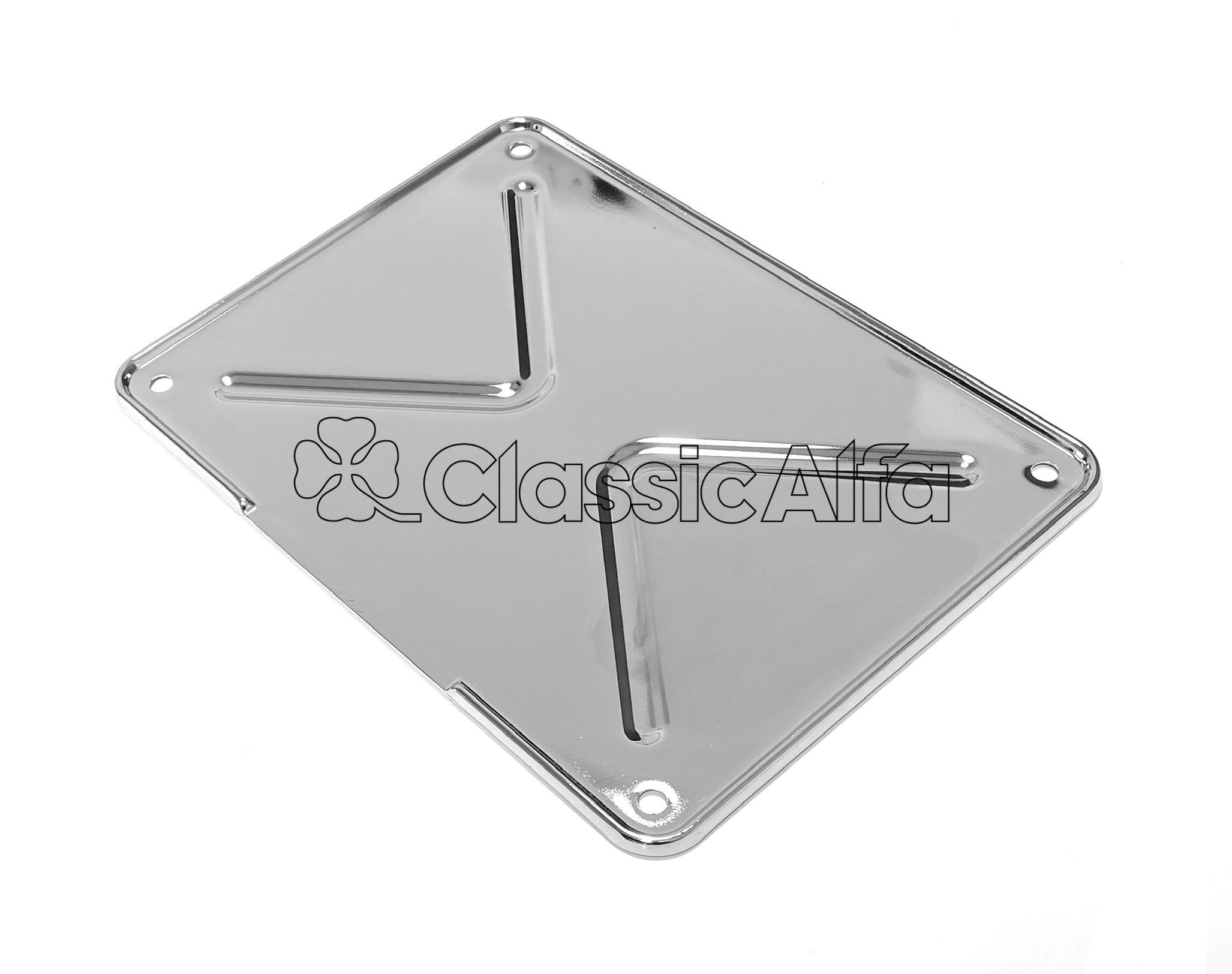 750-154 REAR NUMBER PLATE MOUNTING PLATE - 750/101 SPIDERS – Classic Alfa