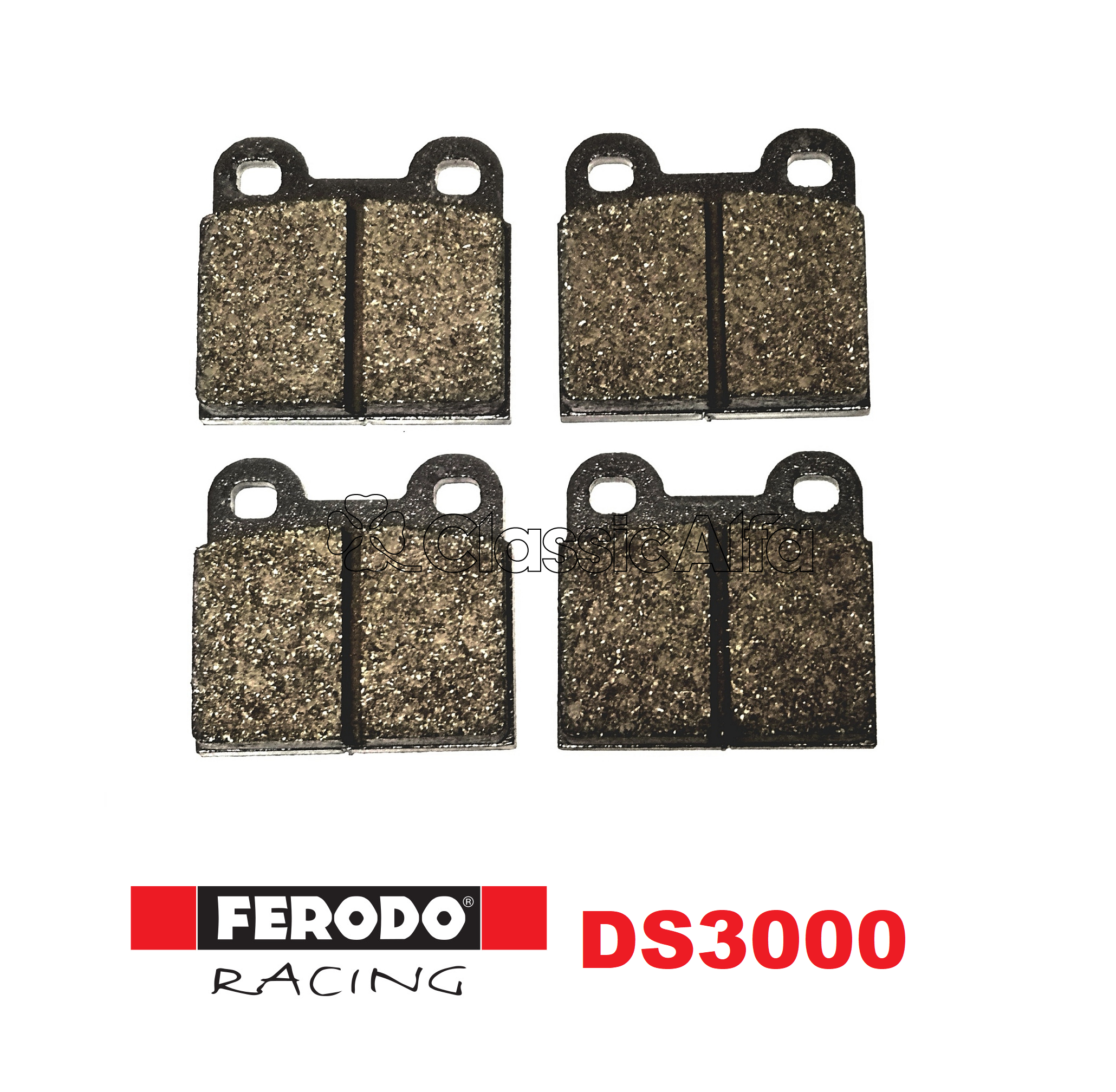 BR065 FERODO DS3000 - FULL RACE REAR PADS – Classic Alfa