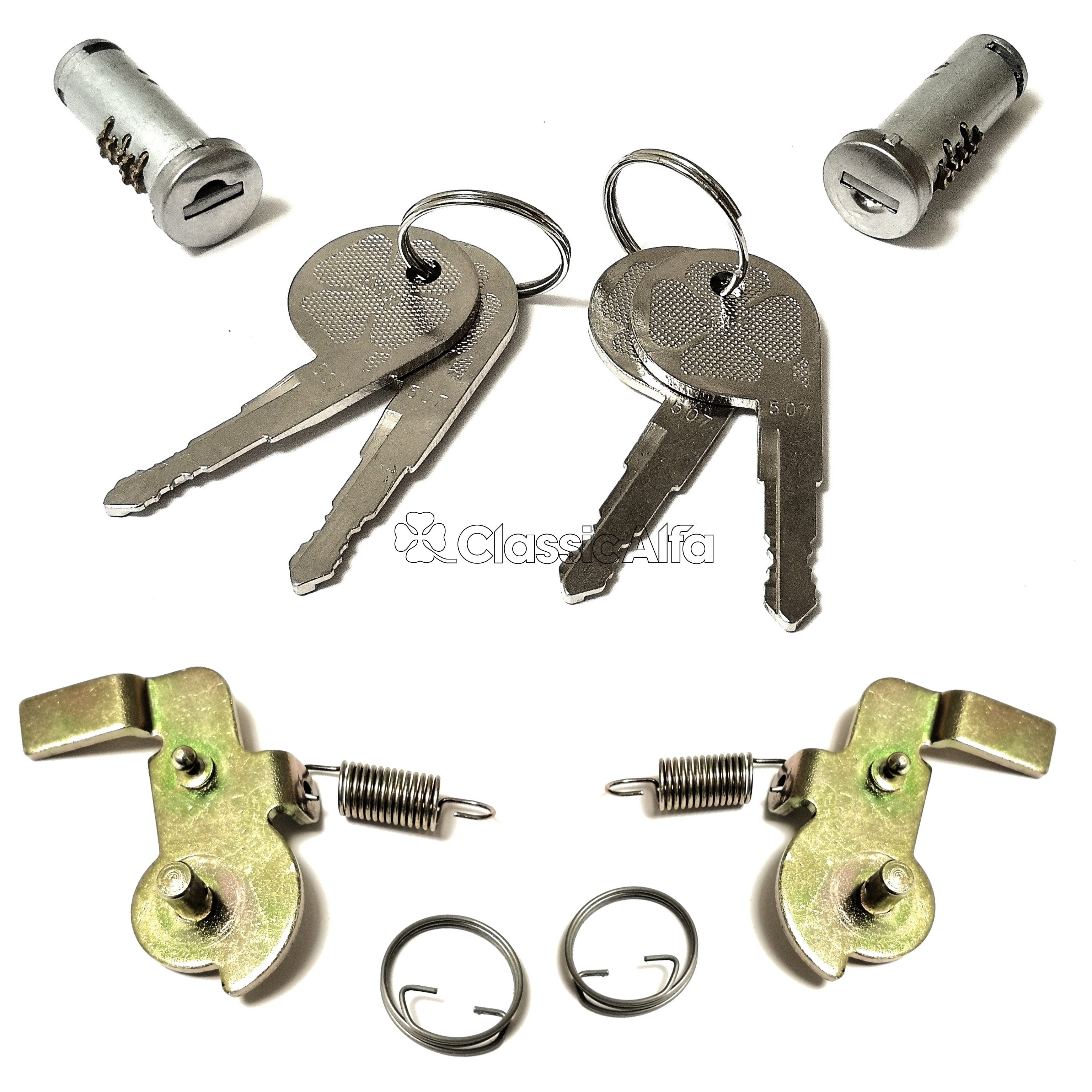 CH096 GT DOOR LOCK BARREL & KEY SET – Classic Alfa