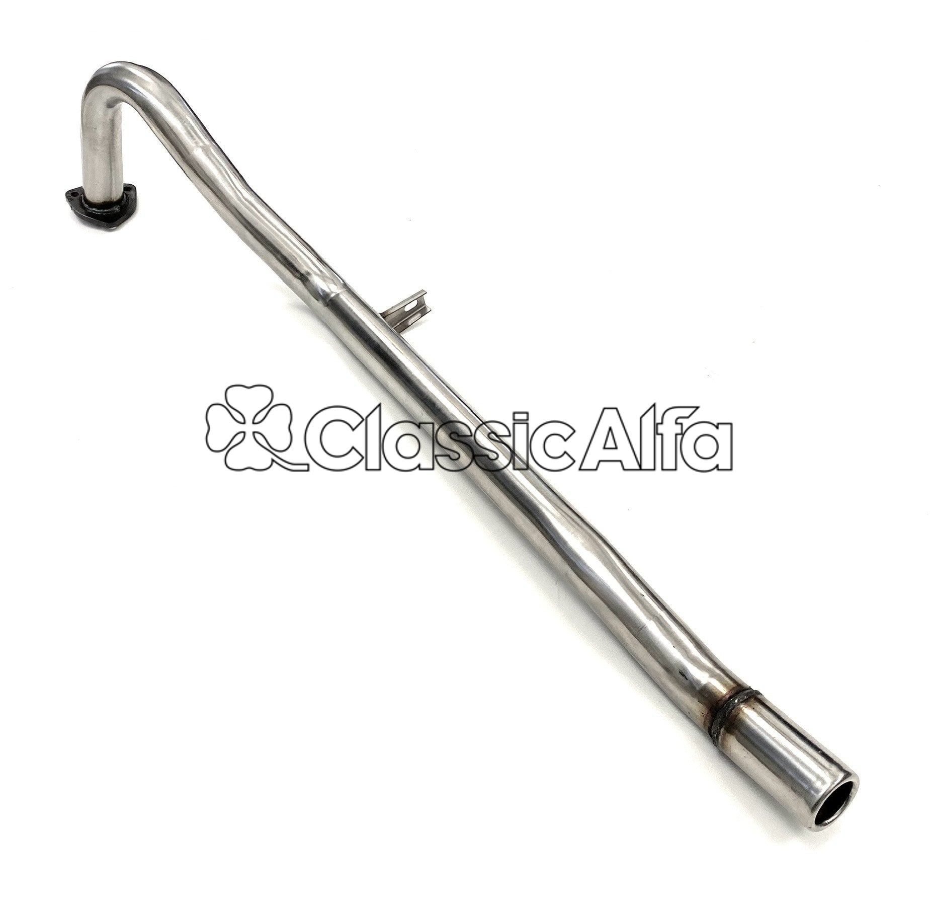 EX018/1 STAINLESS STEEL REAR EXHAUST SECTION - NO SILENCER - SPIDERS 1 ...