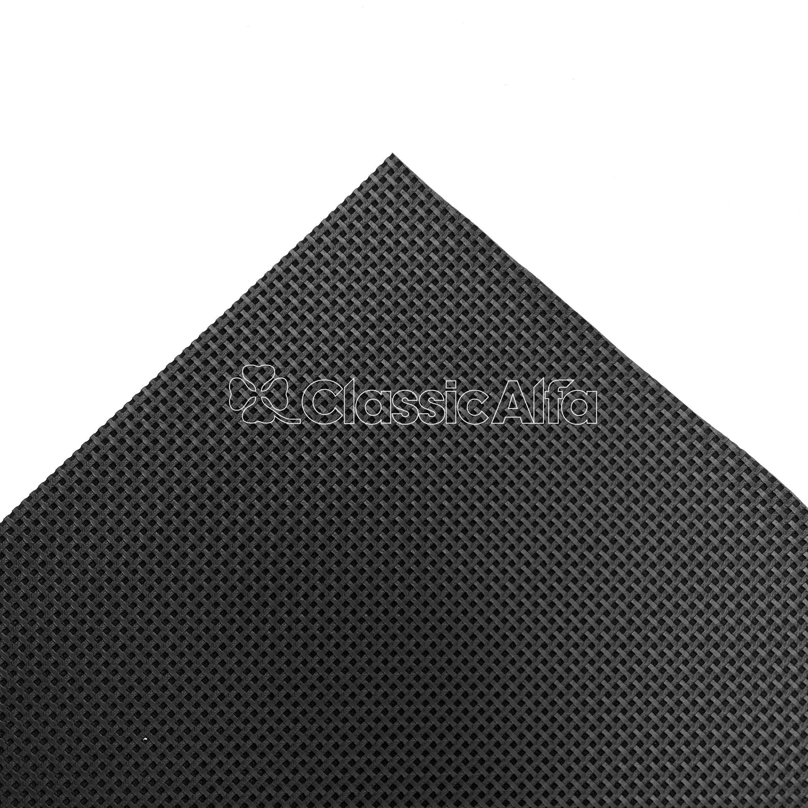IN307 ALFA BLACK BASKETWEAVE VINYL SKAI – Classic Alfa