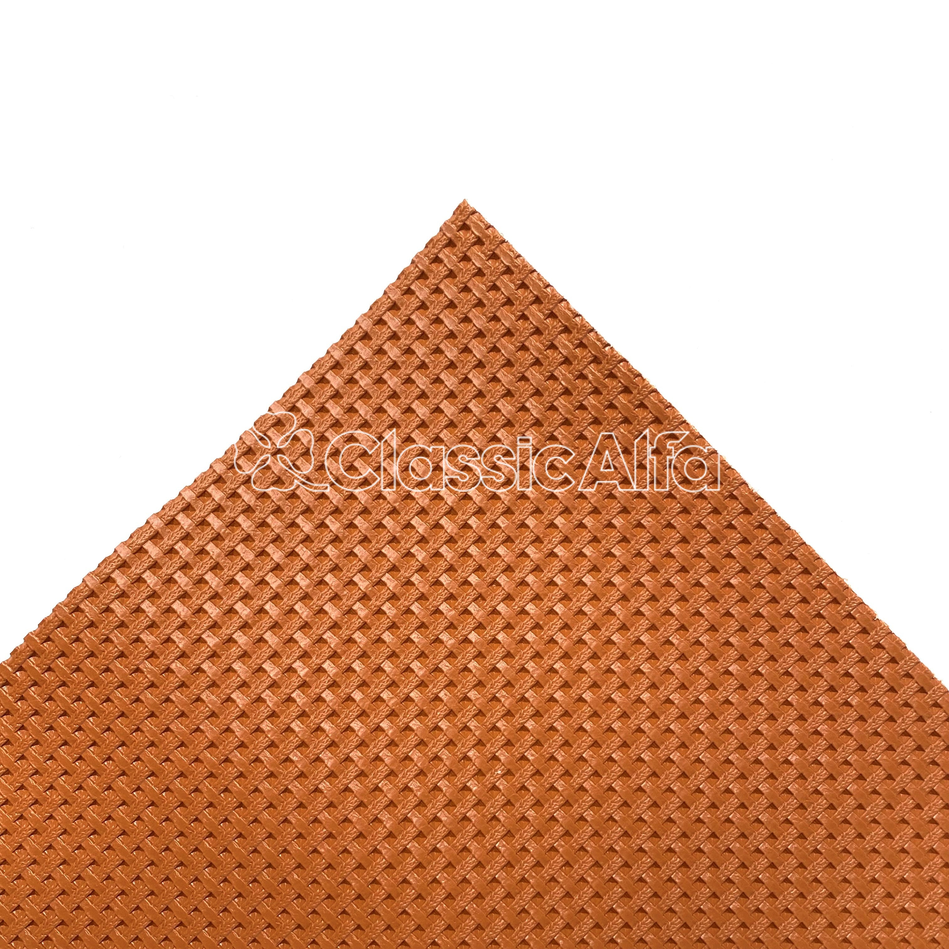 IN366 ALFA OCHRE BASKETWEAVE VINYL SKAI - EARLY – Classic Alfa