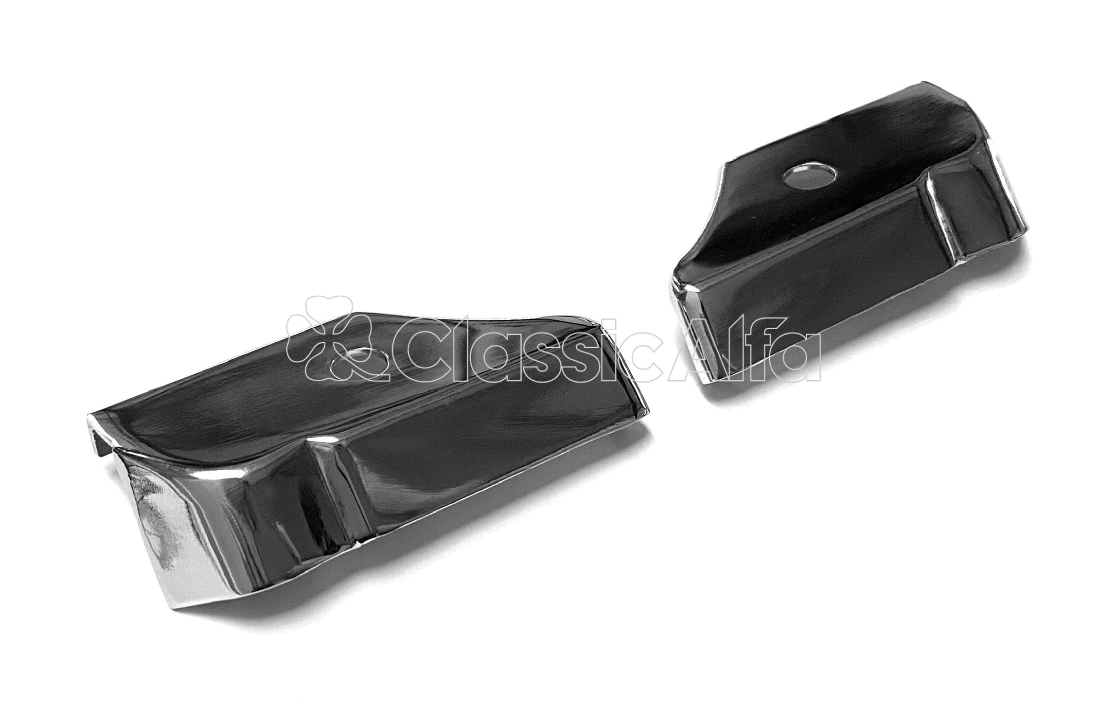 MN151 MONTREAL DOOR FRAME CHROME FINISHERS - PAIR – Classic Alfa