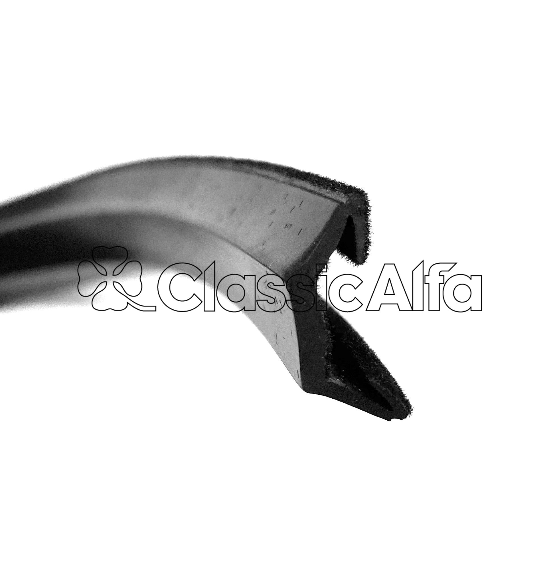 RB009 GT/GTV DOOR GLASS CHANNEL FELT - FRONT – Classic Alfa