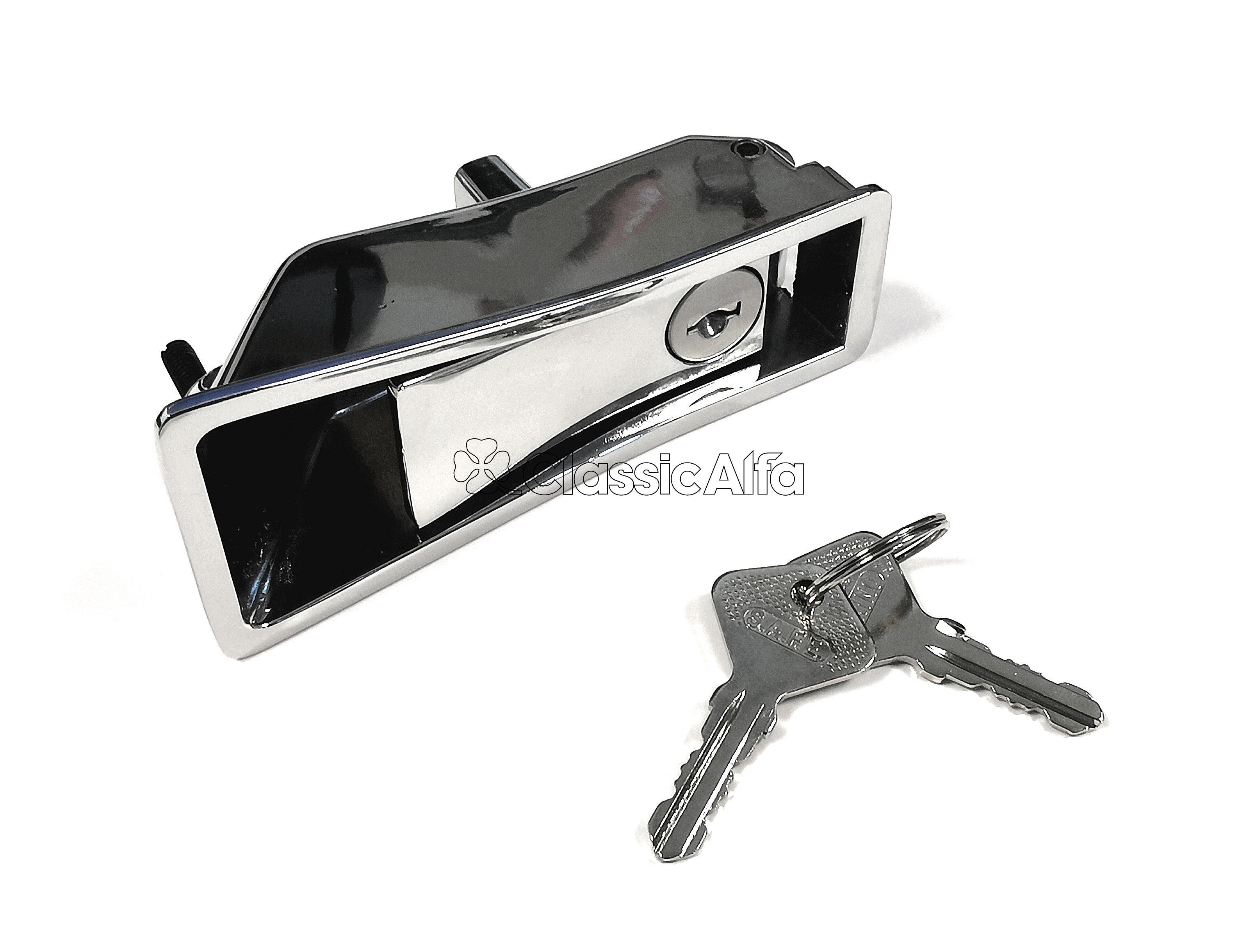 MI025 BOOT RELEASE HANDLE - CHROME - GT/GTV & SPIDER TO 1972 – Classic Alfa